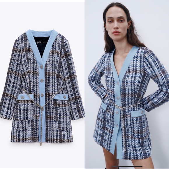 Zara | Jackets & Coats | Zara Combination Denim Coat | Poshmark